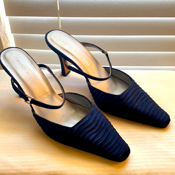 David Aaron | Shoes | High Heel Mule Evening Wear | Poshmark